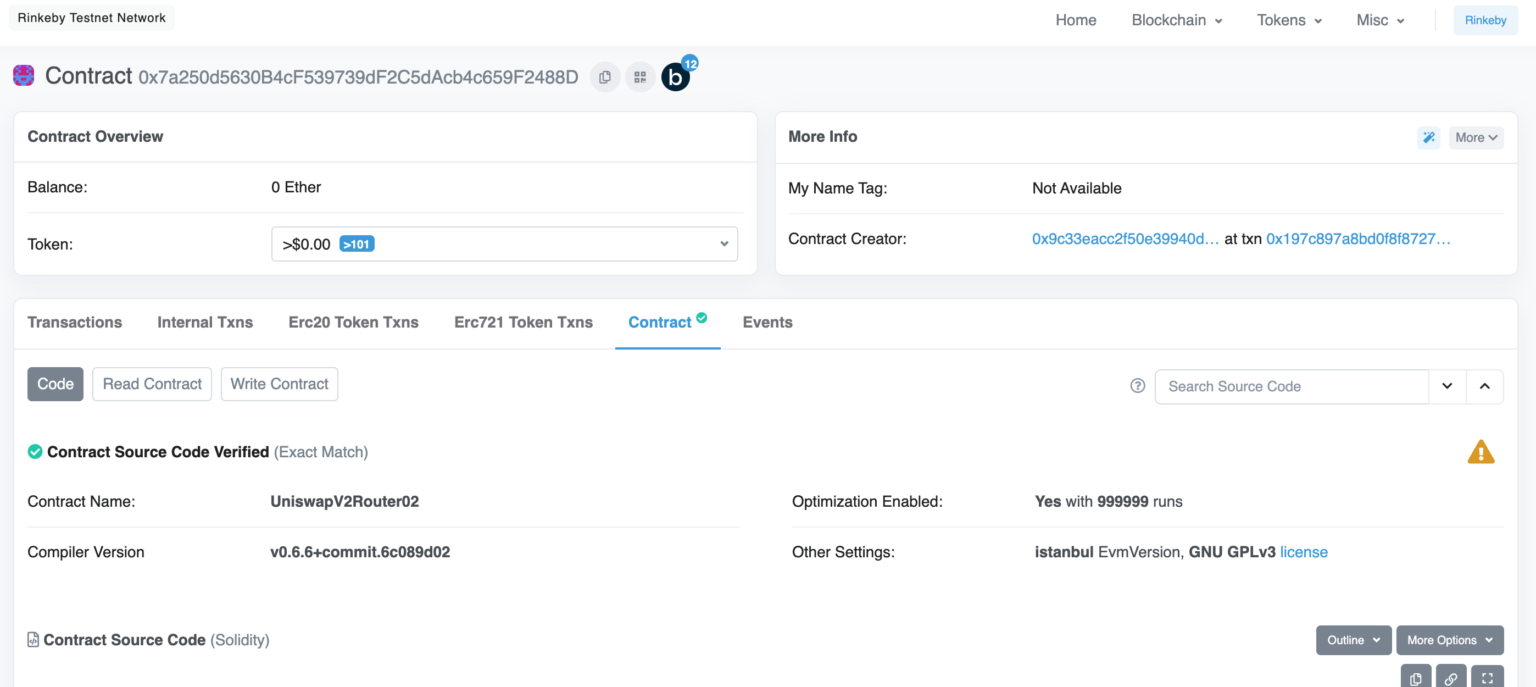 How To Swap On Uniswap V2 With Rust Web3 Tms Developer Blog 