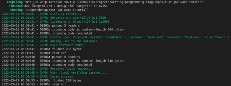 Jwt Security For A Rust Rest Api How To Tms Developer Blog