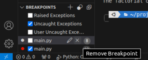 Visual Studio Code debugger for Python: how to use - TMS Developer Blog