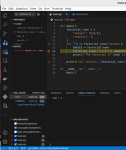 Visual Studio Code debugger for Python: how to use - TMS Developer Blog